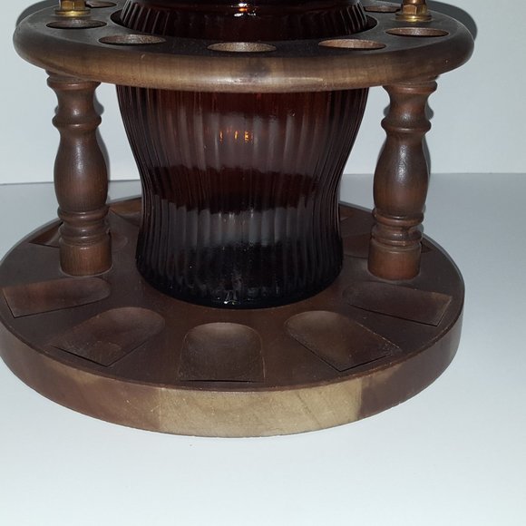Dun-Rite Wood Nov Inc | Other | Vintage Pipe Stand Dunrite Wood Nov Inc ...